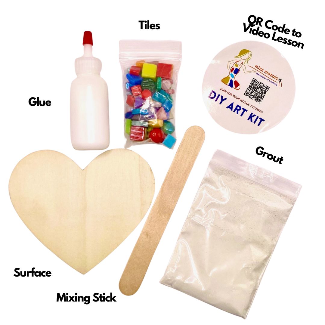 6" Round Mirror - Mizz Mozaic